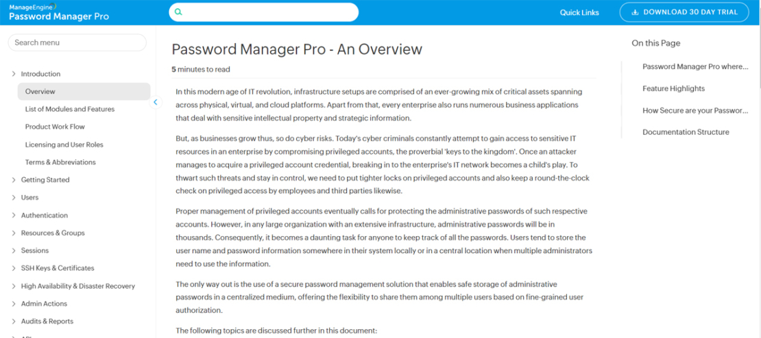 ManageEngine Password Manager Pro Review