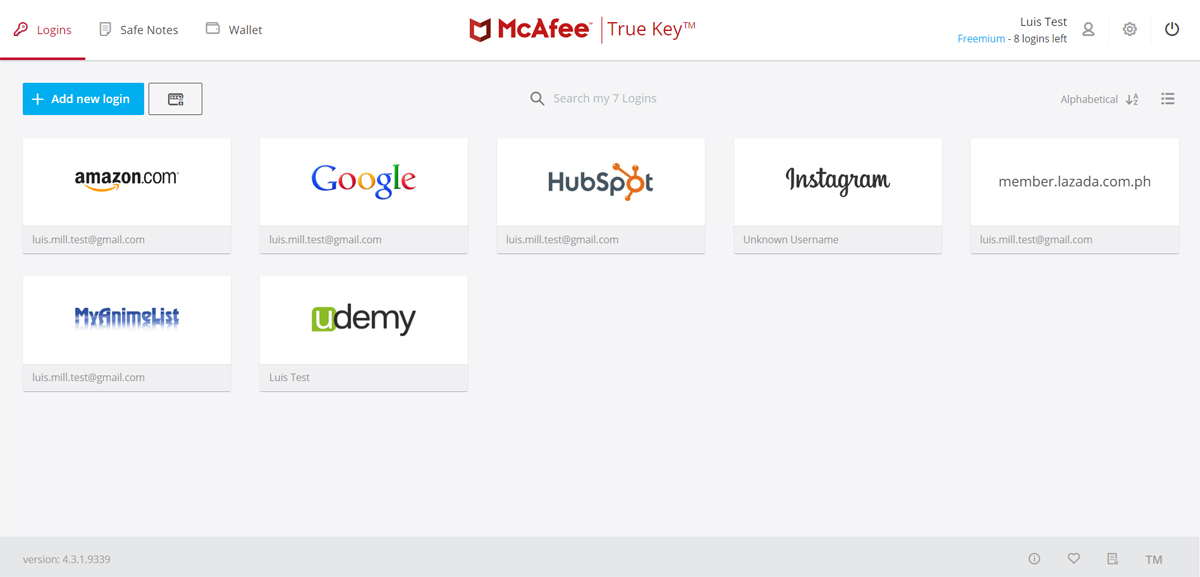 McAfee True Key Review：価格設定、機能、長所＆短所