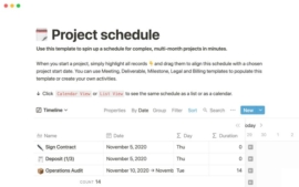 15 Best Project Scheduling Software