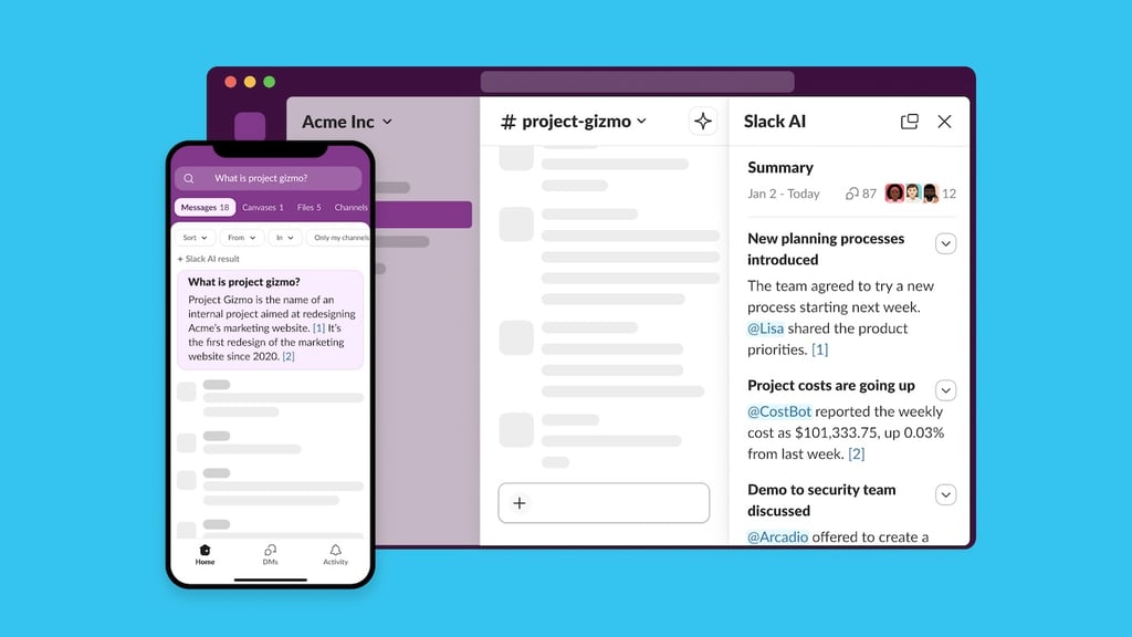 Slack Rolls Out Generative AI Search and Summarization