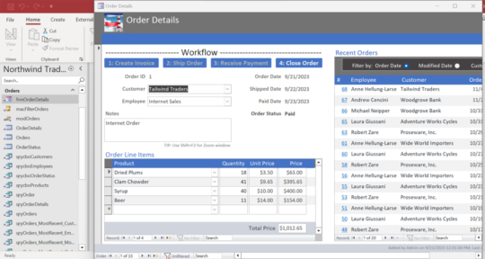 How to Reference an Access Subform