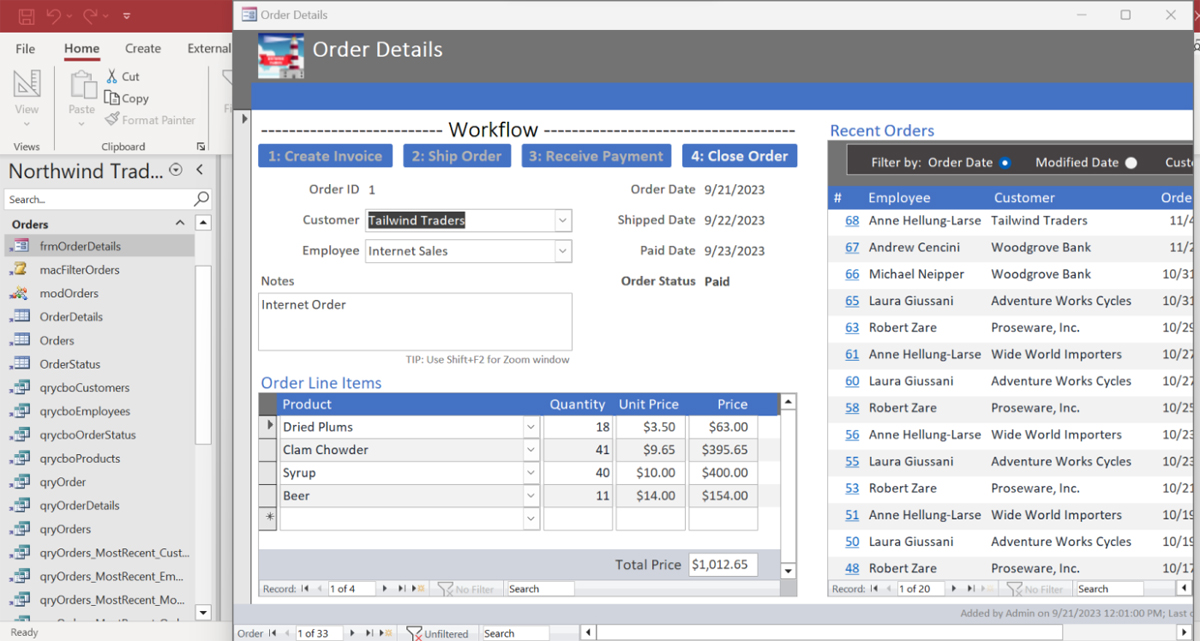 How to Reference an Access Subform