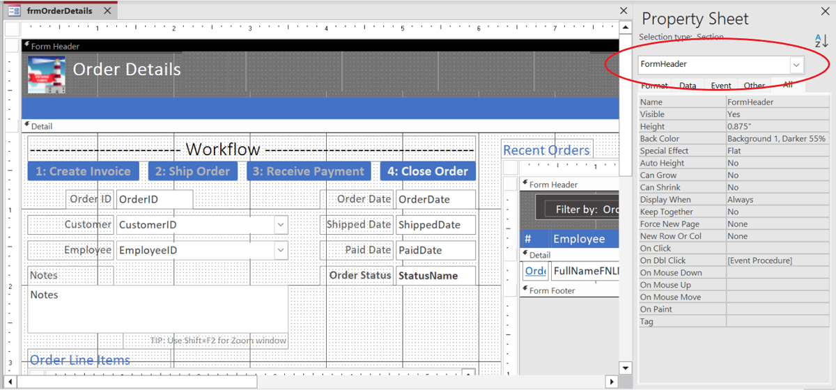 How to Reference an Access Subform