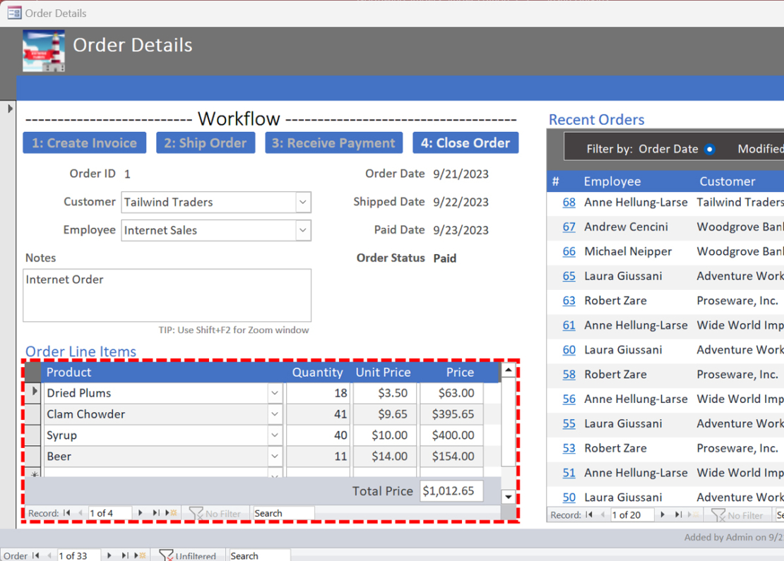 How to Reference an Access Subform