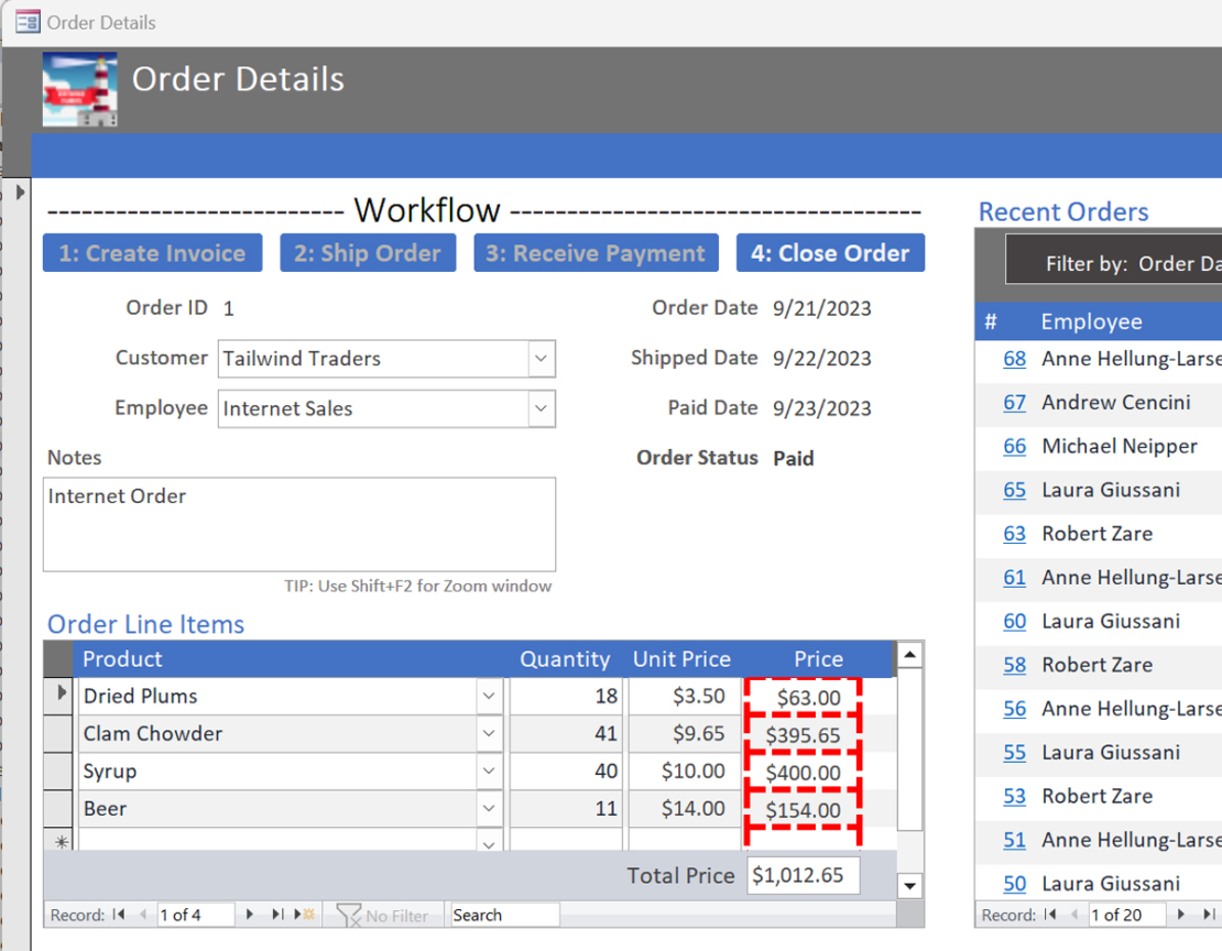 How to Reference an Access Subform