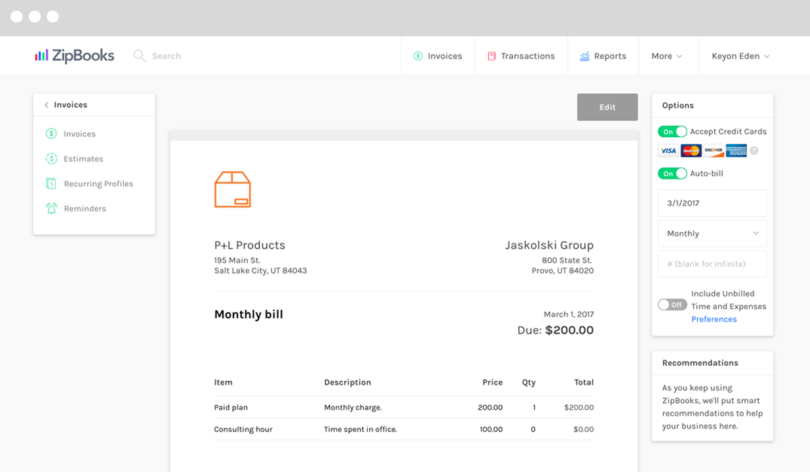 ZipBooks Review: Features, Pricing, Pros & Cons
