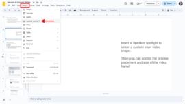 How to Record a Video Presentation With Google Slides