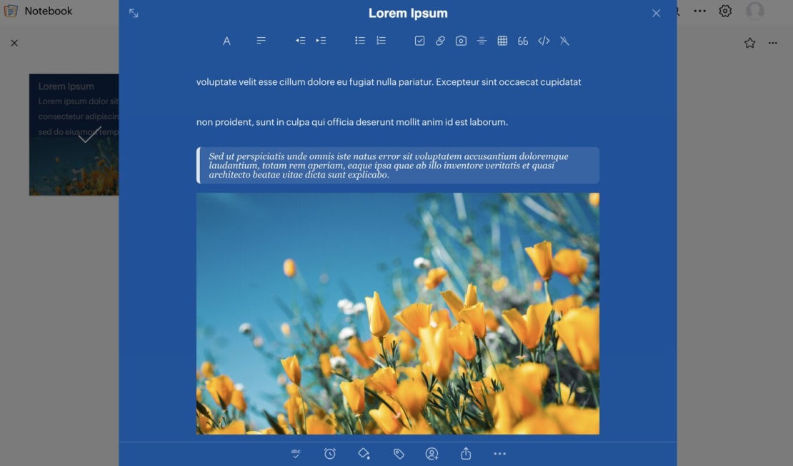 Zoho Notebook Review: Pricing, Features, Pros & Cons