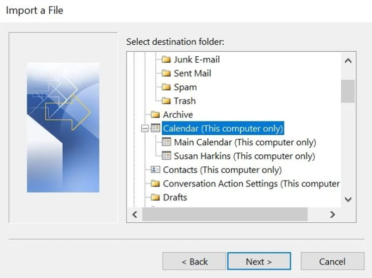 How To Import Excel Data Into Outlook Calendar - Nasni Consultants