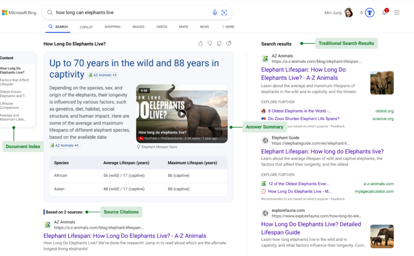 Microsoft Tests Out Adding New Generative AI Search to Bing
