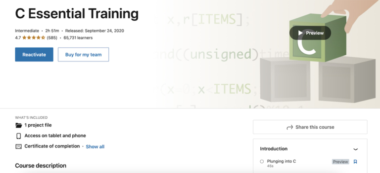 The 5 Best Online C Programming Courses for 2024