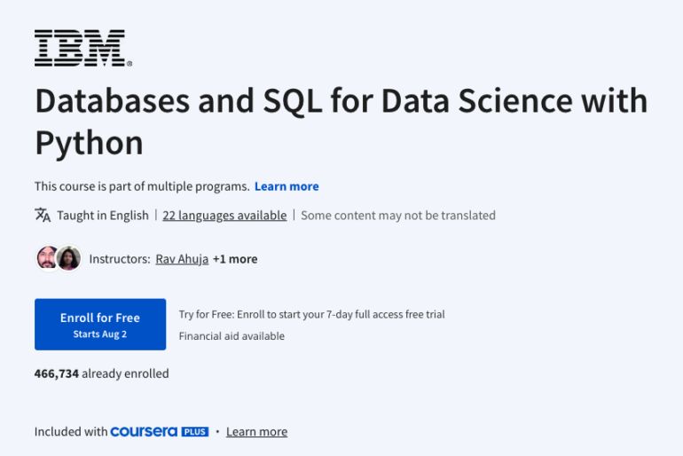The 6 Best SQL Courses in 2024