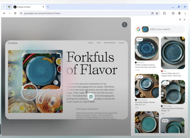 Google 为桌面版 Chrome 添加了 Lens 和其他 AI 工具 - Flnug.com