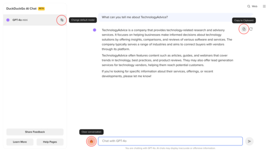 DuckDuckGo Joins AI Chat, Promises Enhanced Anonymity