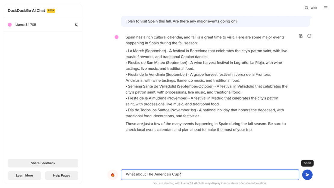 DuckDuckGo Joins AI Chat, Promises Enhanced Anonymity