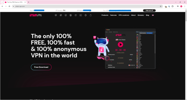 Urban VPN 评论：它是一个安全可靠的 VPN 使用吗？ - Flnug.com