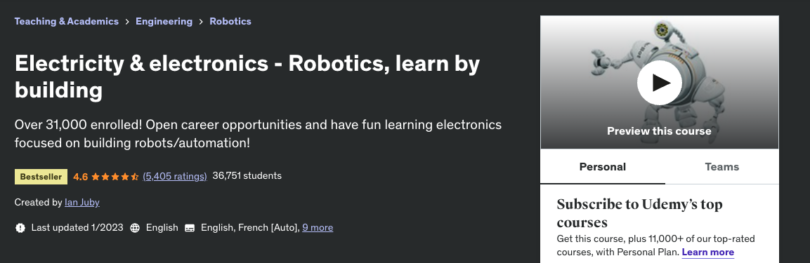 The 6 Best Robotics Engineering Courses in 2024