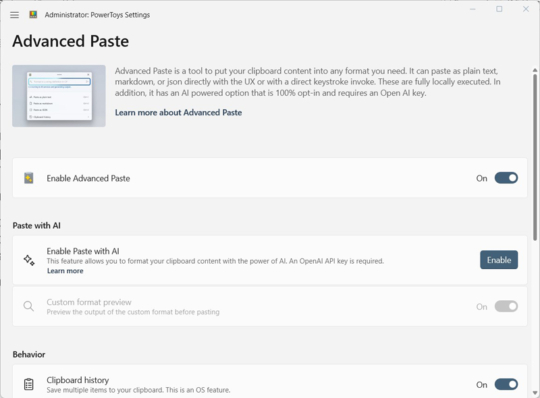 Microsoft PowerToys: Advanced Paste Tool Overview