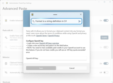 Microsoft PowerToys: Advanced Paste Tool Overview