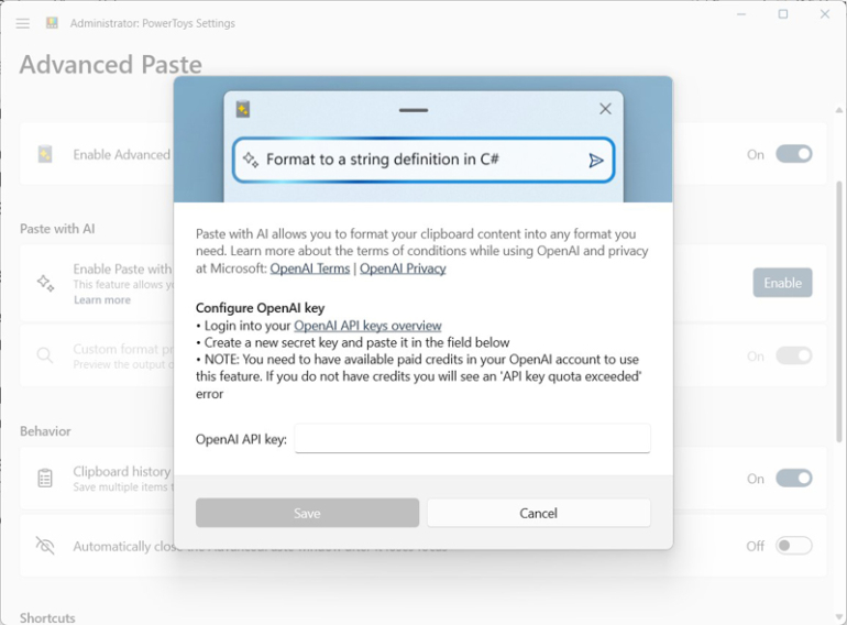 Microsoft PowerToys: Advanced Paste Tool Overview