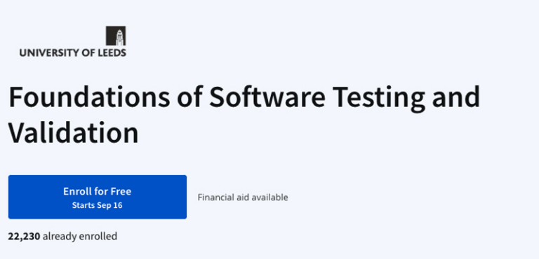 The 6 Best Software Testing Courses in 2024