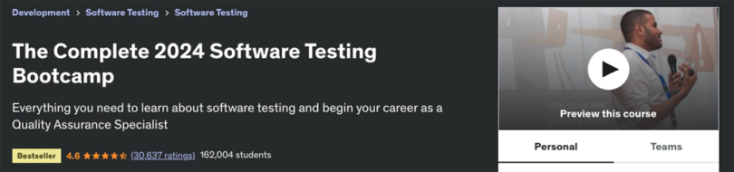 The 6 Best Software Testing Courses in 2024