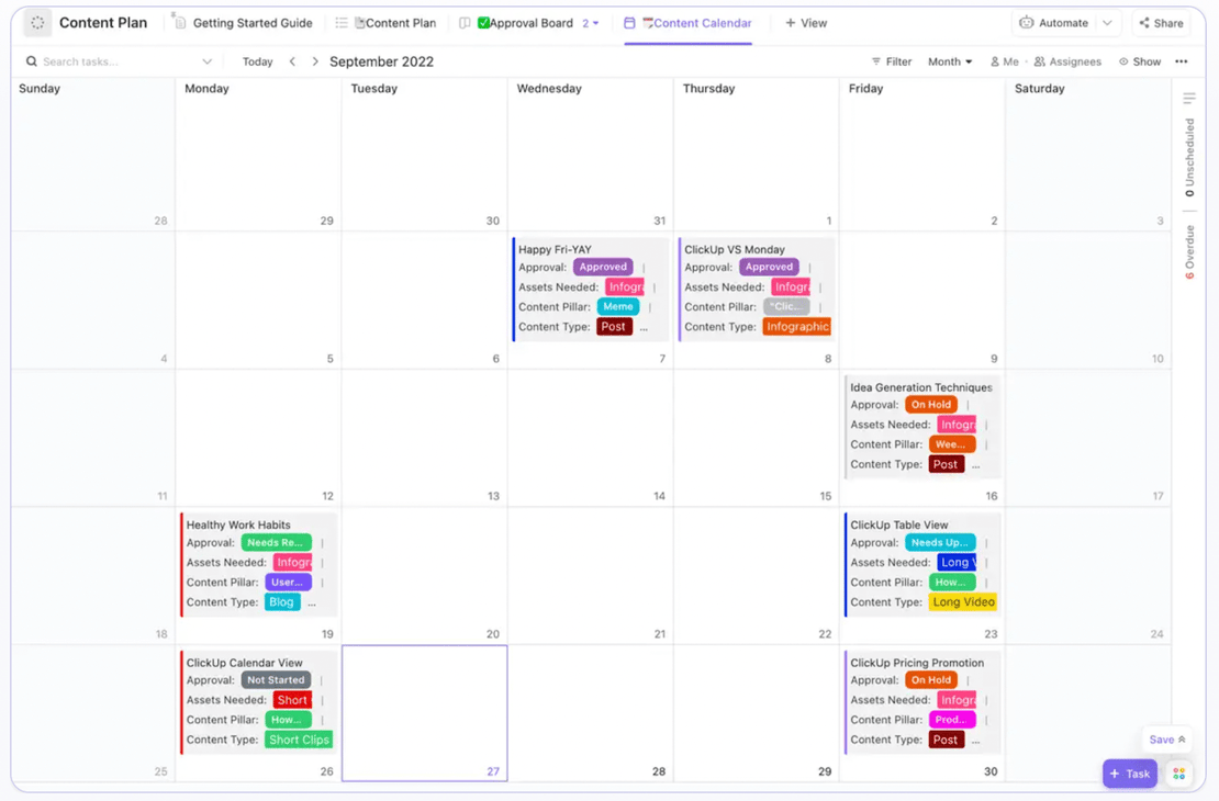 8 FREE Content Plan Templates to Organize the Chaos