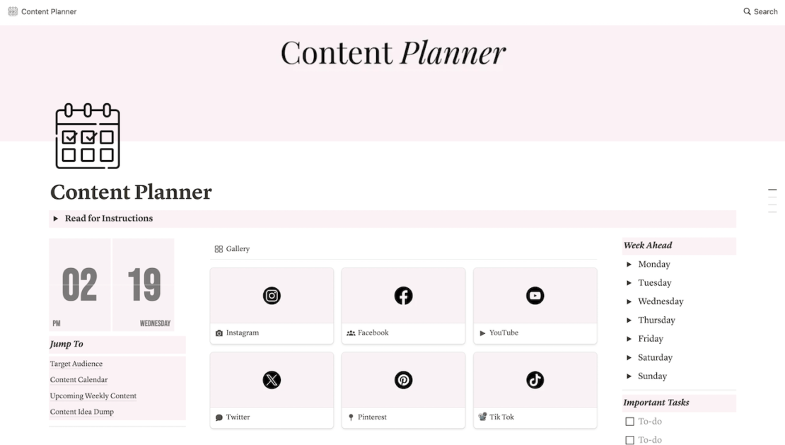8 FREE Content Plan Templates to Organize the Chaos