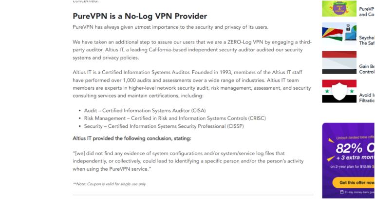 PureVPN Review: Is PureVPN Safe to Use?