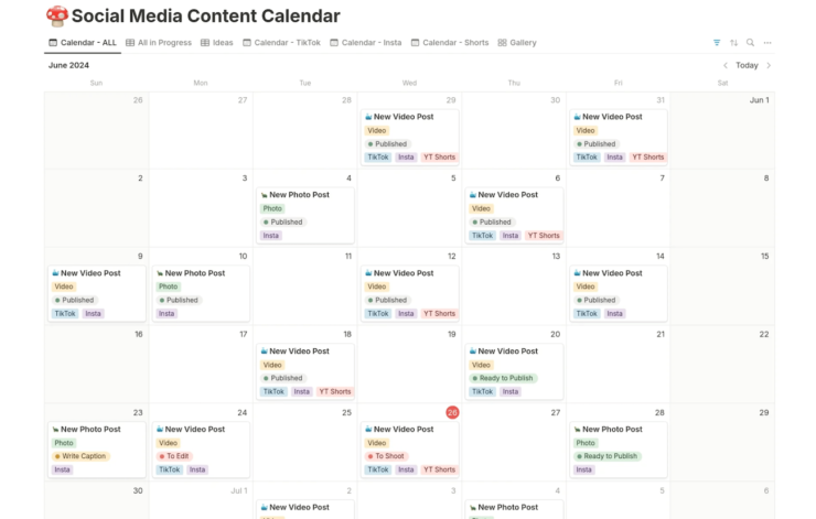 9 Easy Content Calendar Templates You Can Use for Free