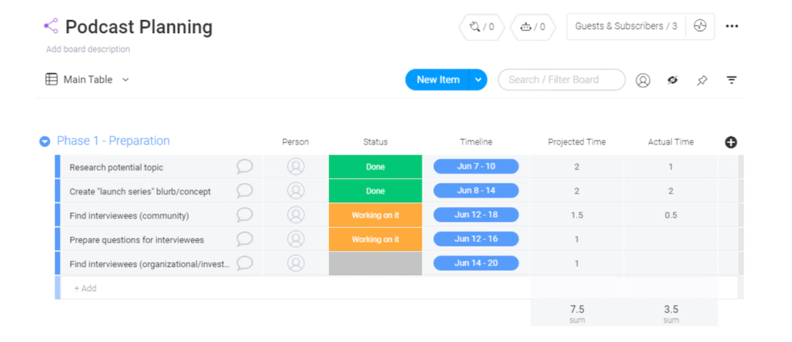 11 Podcast Planning Templates You Can Download Right Now
