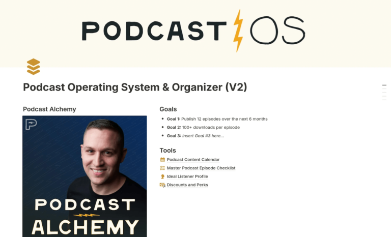 11 Podcast Planning Templates You Can Download Right Now