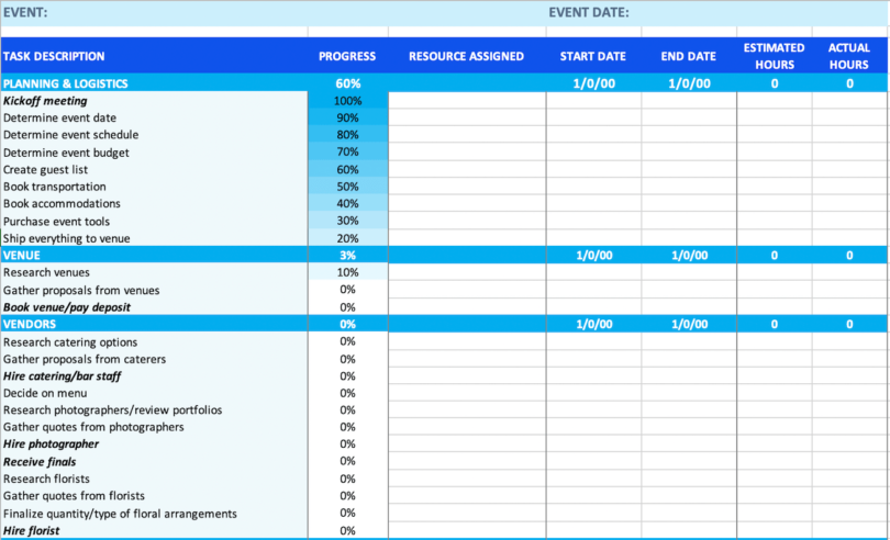 Top 8 Plug-and-Play Event Planning Templates [FREE]