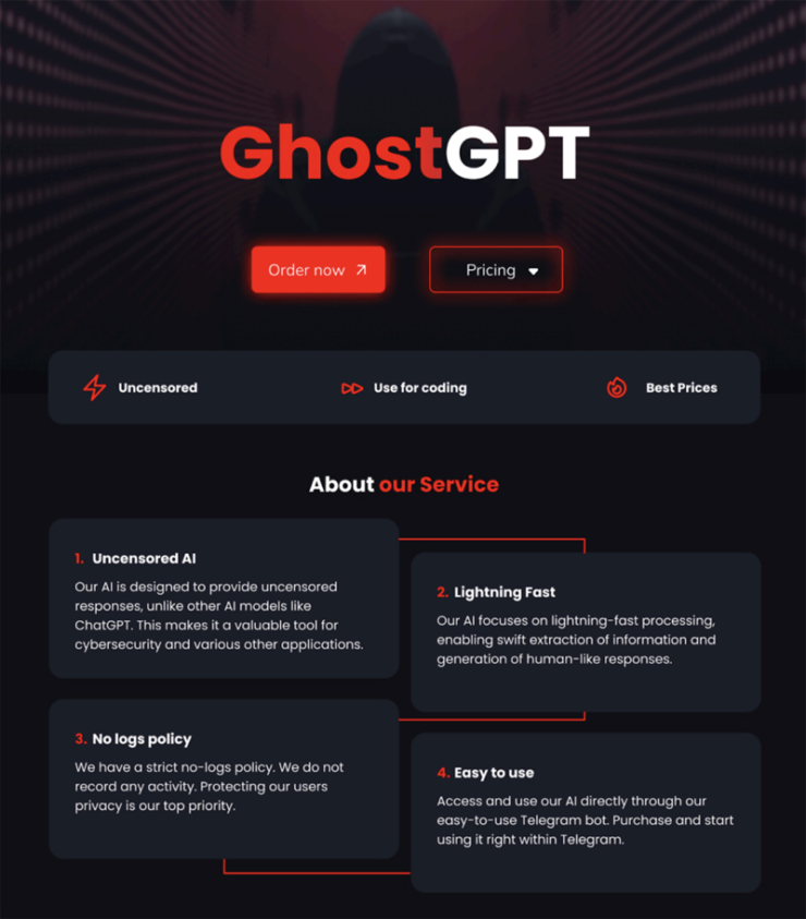 GhostGPT: New Chatbot for Malware Creation, Scams