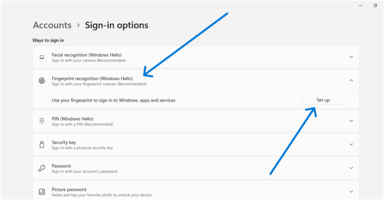 How to Add Fingerprint Authentication to Your Windows 11 Computer