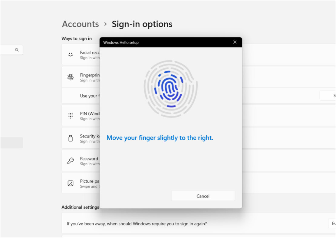 How to Add Fingerprint Authentication to Your Windows 11 Computer