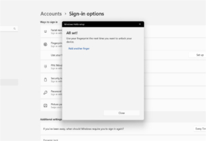 How to Add Fingerprint Authentication to Your Windows 11 Computer