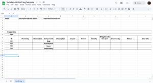 What Is a RAID Log? Definition, Benefits, and Templates