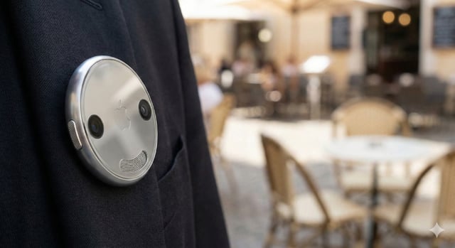 Apple Joins the Wearable AI Race With a Pin-Like Device