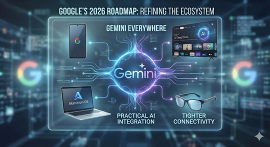 5 Google Predictions for 2026, From Gemini to Pixel