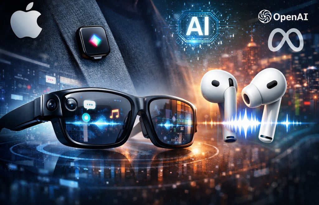 Apple Plans AI Pendant, Smart AirPods in Major Wearables Expansion