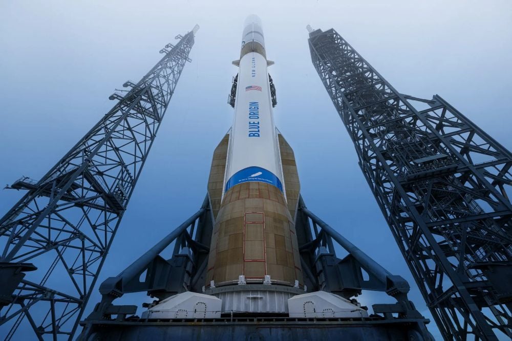 Jeff Bezos’ Blue Origin Faces Setback After New Glenn Rocket Explodes