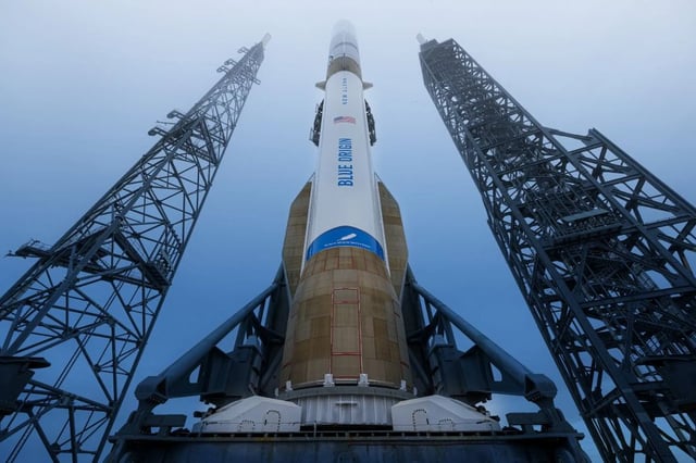 Jeff Bezos’ Blue Origin Faces Setback After New Glenn Rocket Explodes